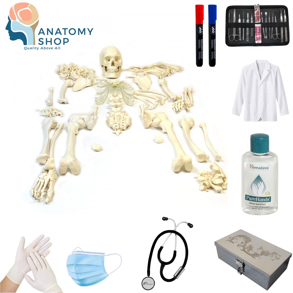 MBBS Freshers’ Ultimate Starter Kit – Anatomy Practical Essentials Pack - Myaskro